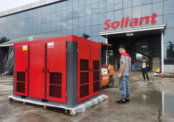 China Top-3 Technology Manufacturing Two Stage Air Compressor | Sollant