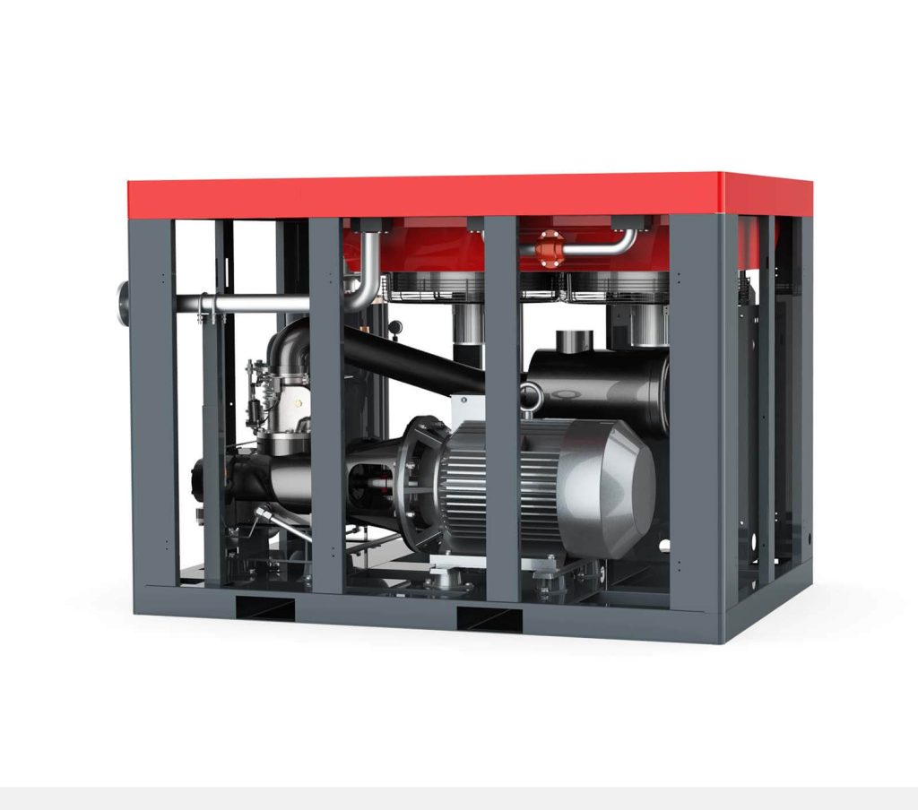 How to deal with the air compressor soaked in stagnant water - Sollant