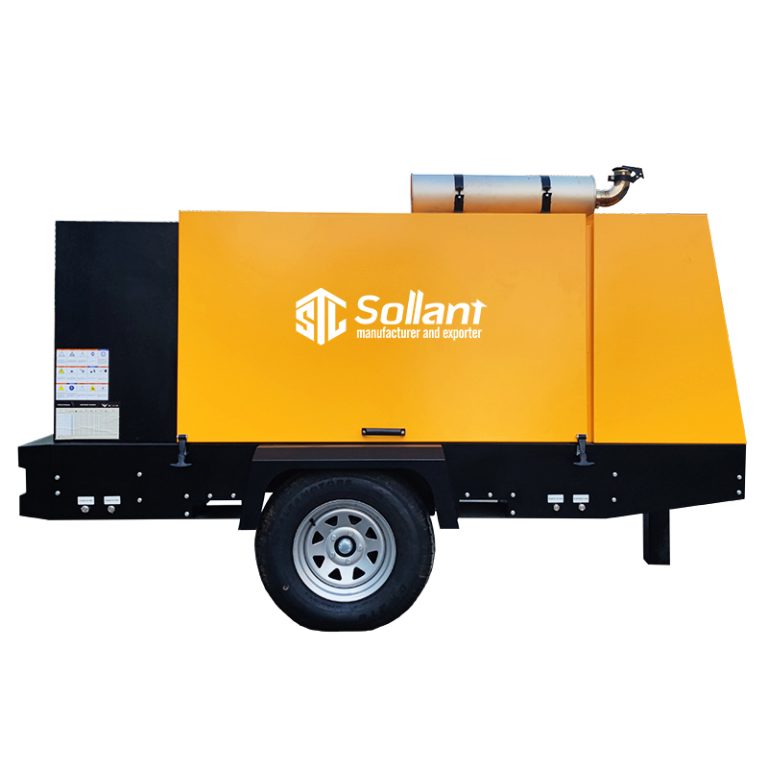 How to Use an 88kW Diesel Mobile Air Compressor - Sollant